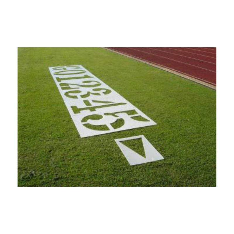 Stencil Kit to Help Paint Yardage Numbers Accurately - USSC